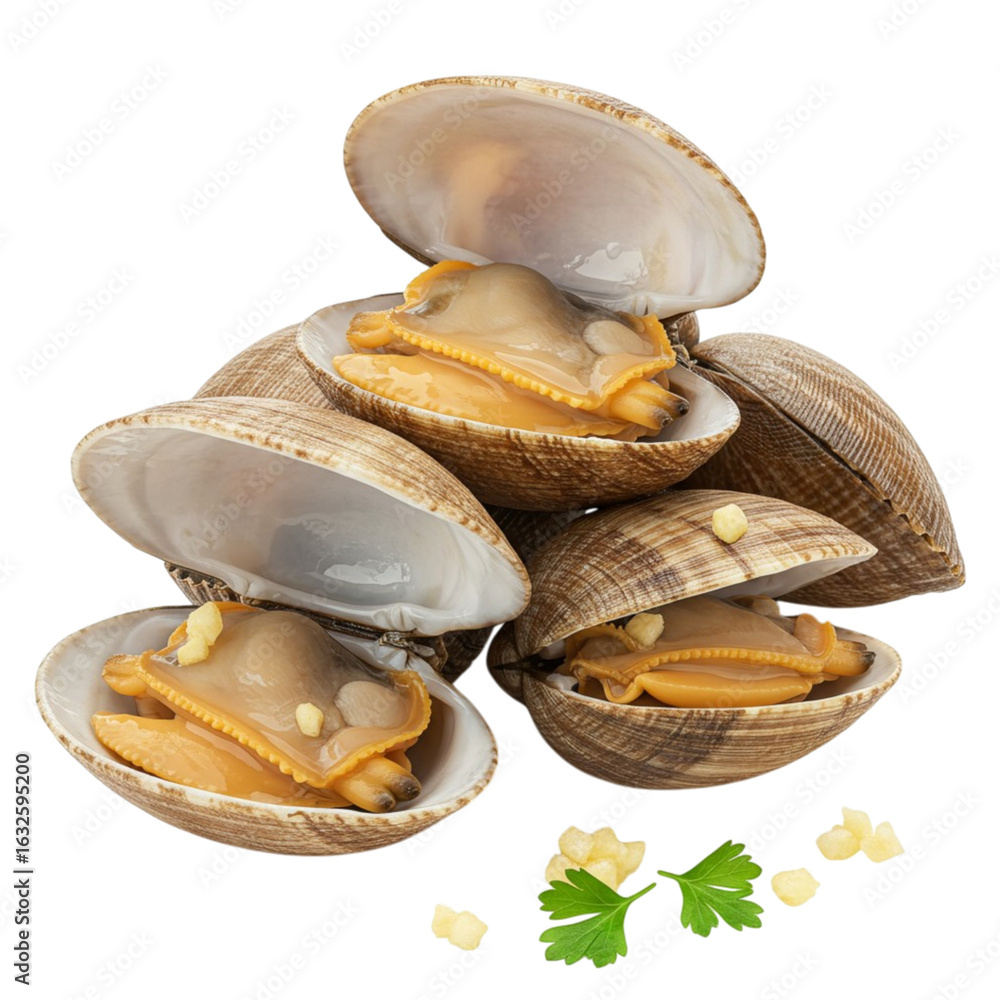 Fresh clams seafood raw clams recipe delicious clams clams with garlic ...