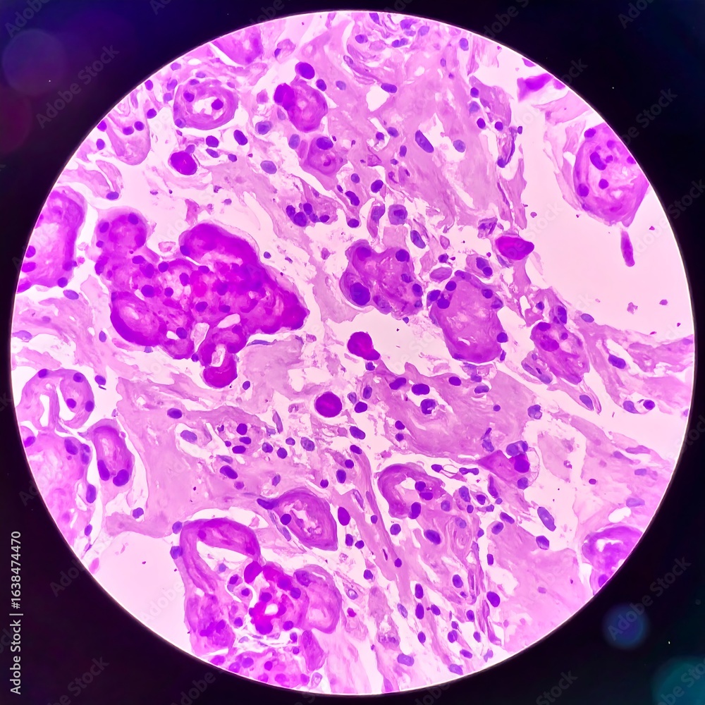 Microscopic Analysis: Revealing intricate cellular structure and tissue ...