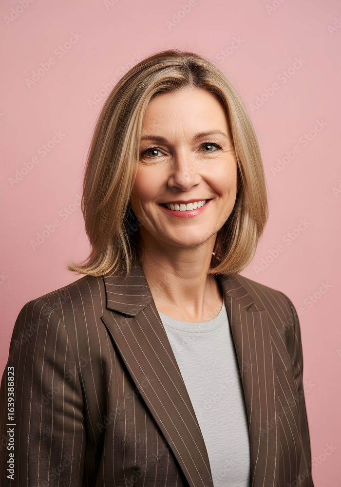 Confident middle aged businesswoman portrait professional headshot ...