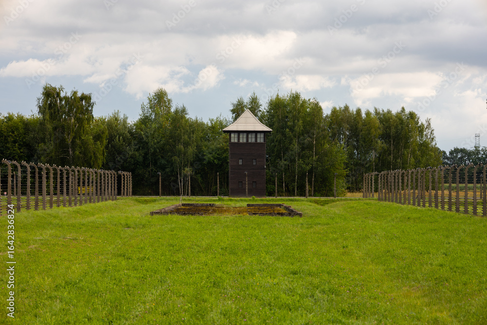 Auschwitz-Birkenau nazi concentration camp museum in Poland. Auschwitz ...