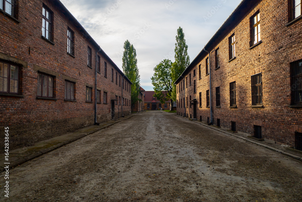 Auschwitz-Birkenau nazi concentration camp museum in Poland. Auschwitz ...