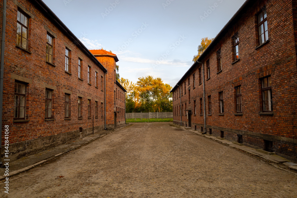 Oswiecim, Poland - August 3, 2024: Auschwitz-Birkenau nazi ...