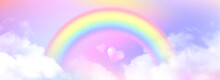 Dreamy Pastel Rainbow Sky Free Stock Photo - Public Domain Pictures