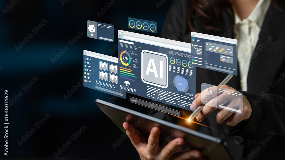 AI assistant with LLM, big data, machine learning, and generative AI ...