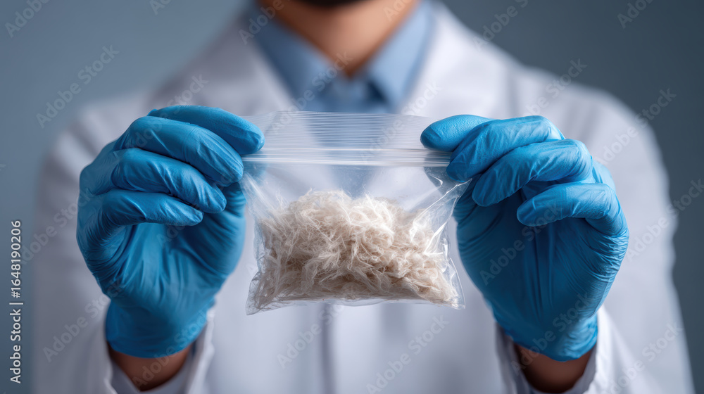 Crime scene investigators follow evidence based procedures holding ...