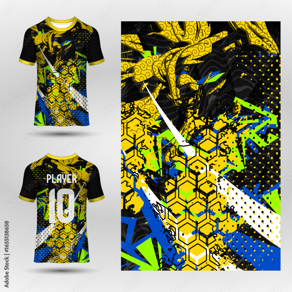 Editable Sports Jersey Vector | Polo, Cricket, Football, Soccer Uniform ...