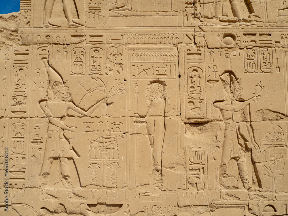 Luxor, Egypt – August 17, 2025: The Karnak Temple complex, a major ...