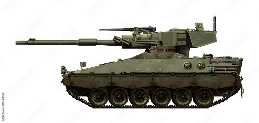 Marder 1MGS (Tank destroyer concept based on the Marder 1 IFV, using an ...