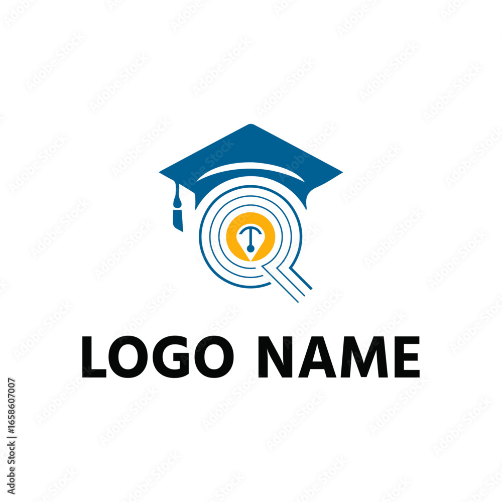 Education logo design Templates For Students, Teacher, Collage and ...