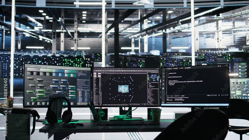 Data center computer systems controlling network resources through AI ...