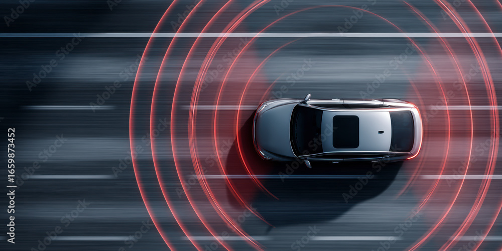 Car's advanced driver-assistance system (ADAS) utilizes sensors and ...