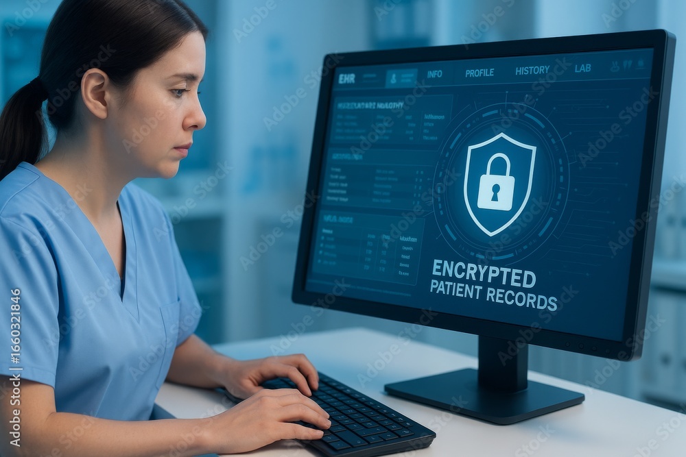 Secure data management protecting patient records in healthcare ...