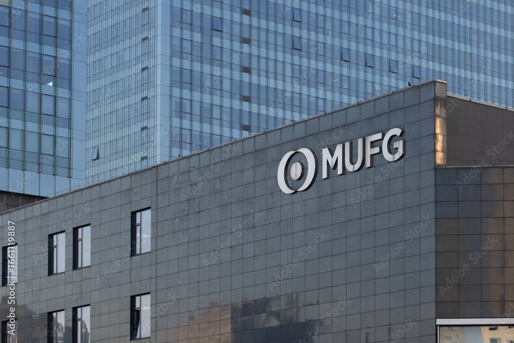 Beijing, China - Jan 17, 2025: MUFG logo is seen at MUFG Bank (China ...