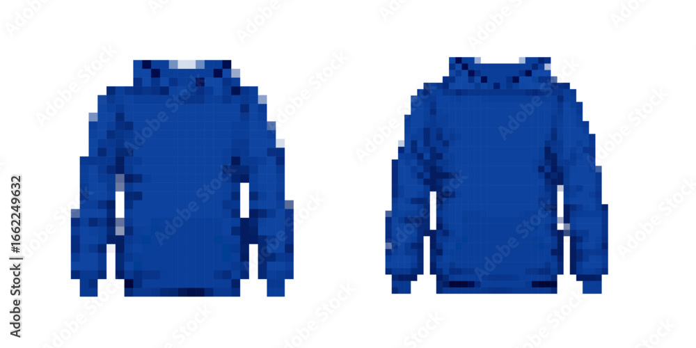 Pixel art showing a character in a box holding a sign, illustrating ...