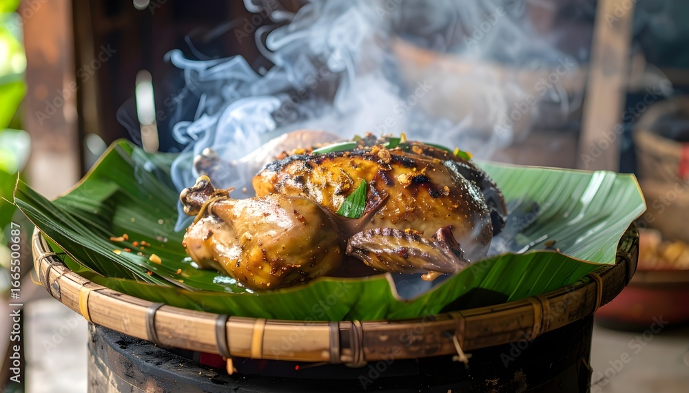 Cooking Process of Traditional Balinese Ayam Betutu Documentary-style ...