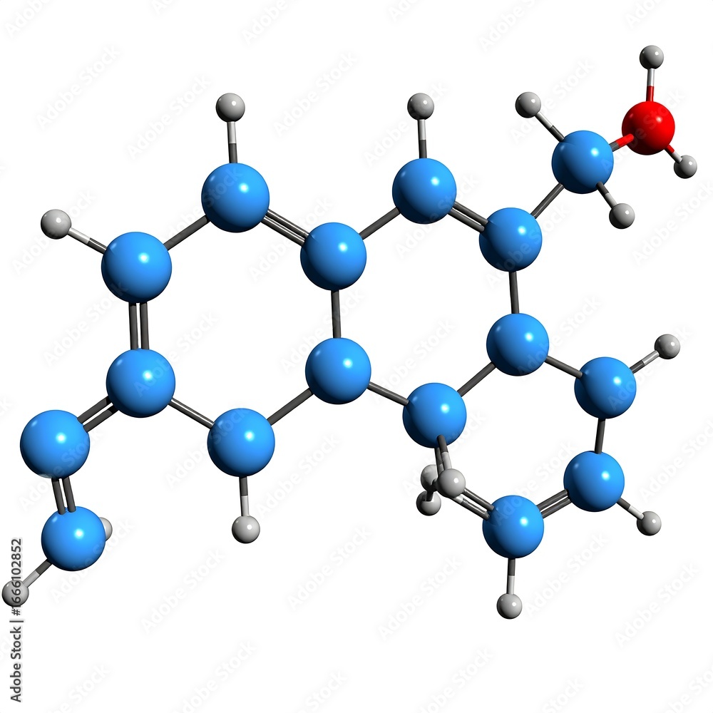 Molecular structure of a compound (1) Stock Photo | Adobe Stock