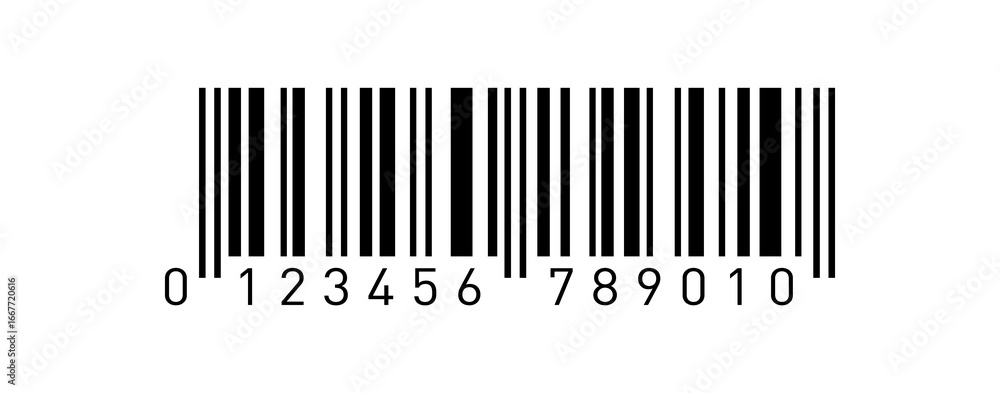 Barcode icon isolated on transparent background Stock Illustration ...