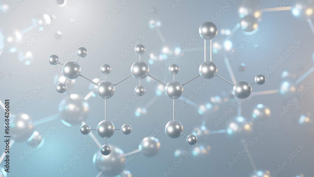 leucic acid molecular structure, 3d model molecule, 2-hydroxyisocaproic ...