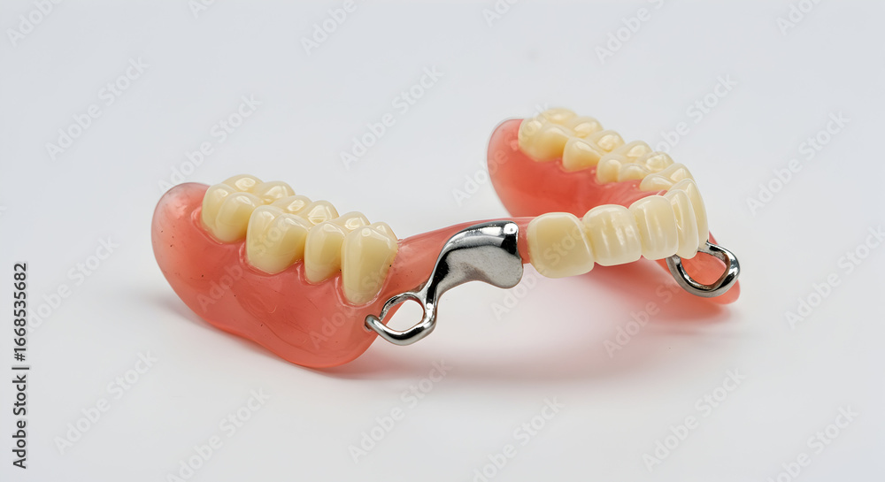 Realistic Human Dentures Designed For Comfort And Functionality With ...