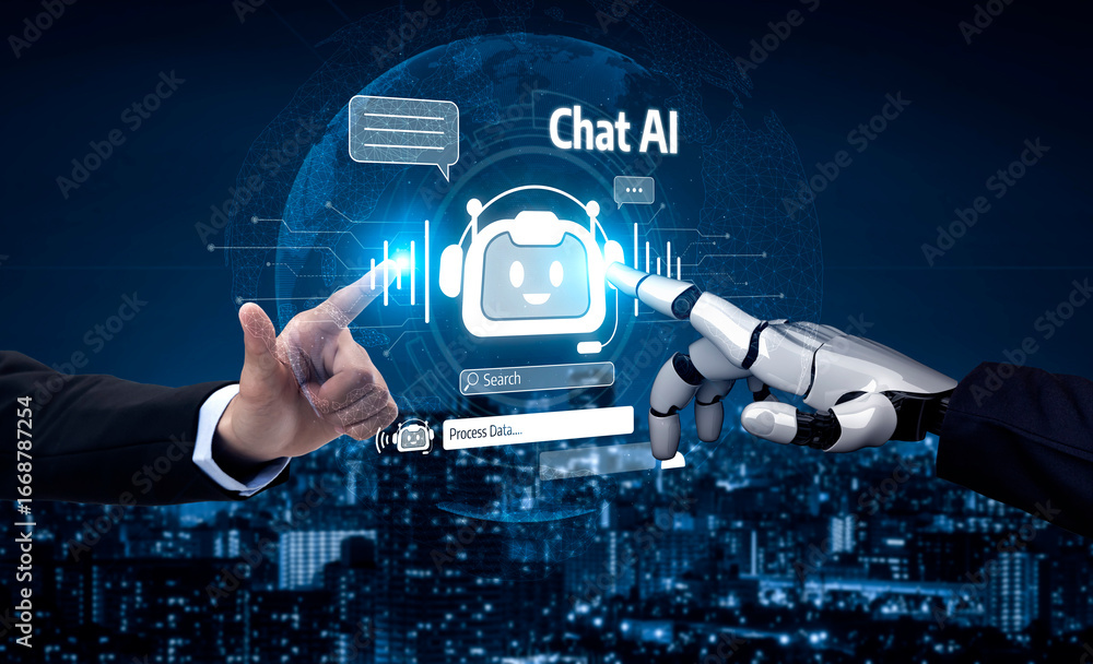 AI Assistant Brain Processor with LLM Technology, Big Data, Machine ...