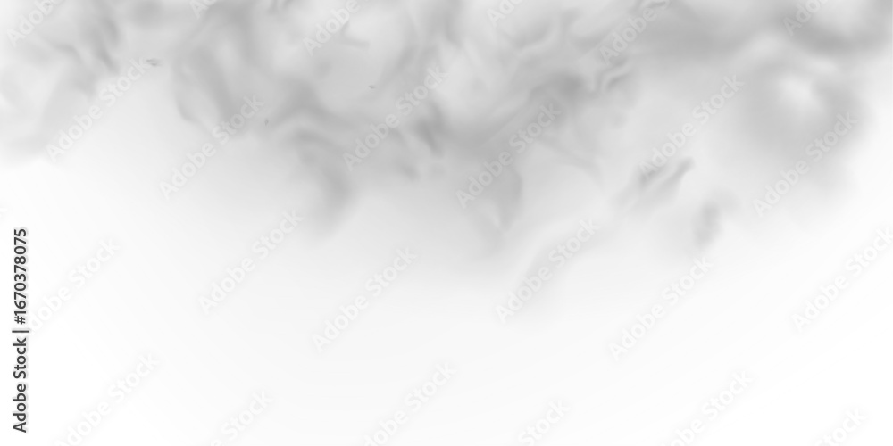 Vapor clouds and steam rise gently, simulating condensation or dry ice ...