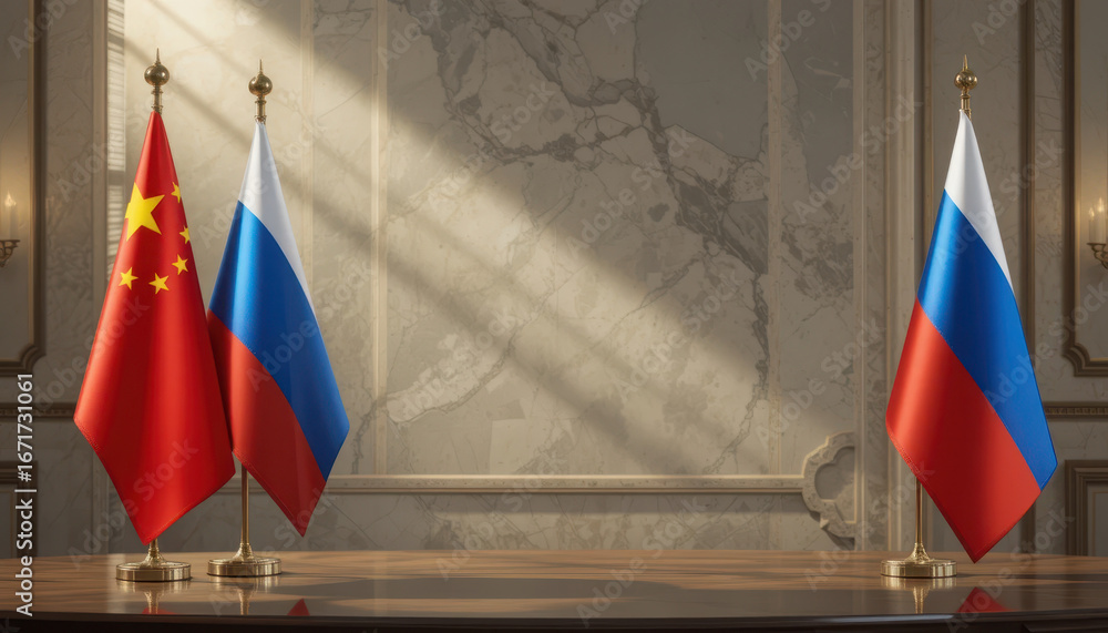 Summit discussion between china and russia diplomatic venue formal ...