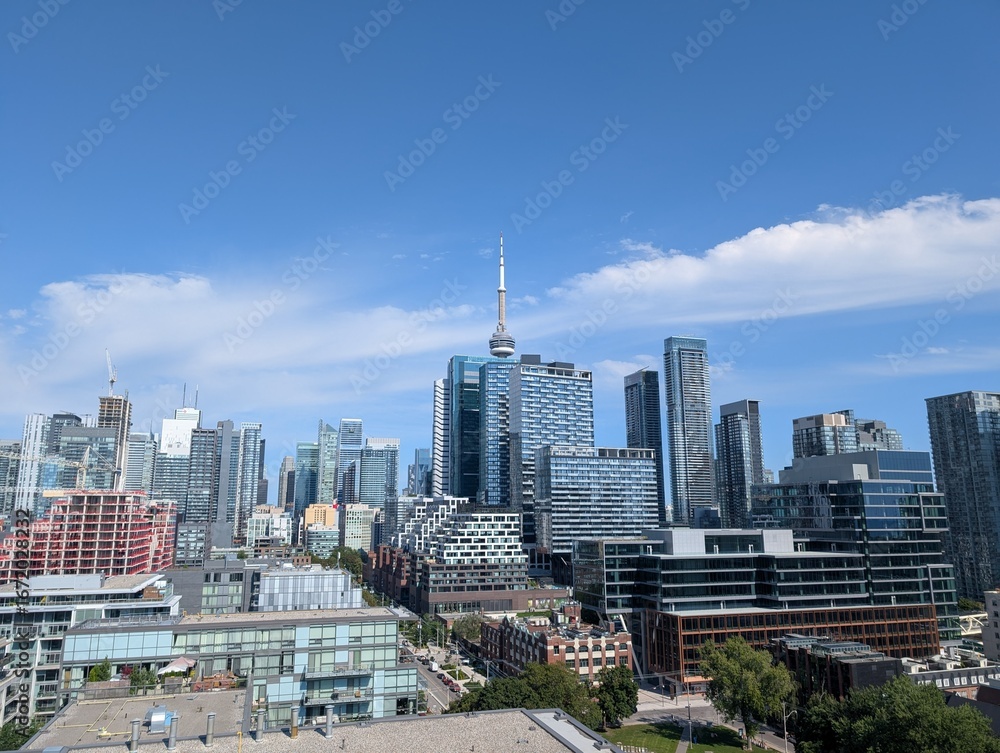 Overview of Downtown Toronto, Canada - August 2025 Stock Photo | Adobe ...