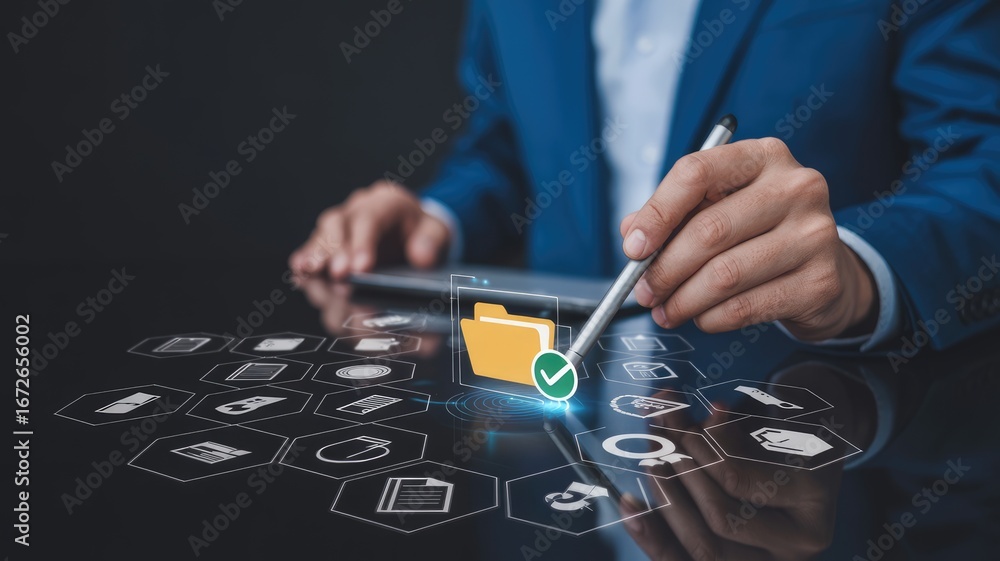 Manage business documents easily with digital file management and ...