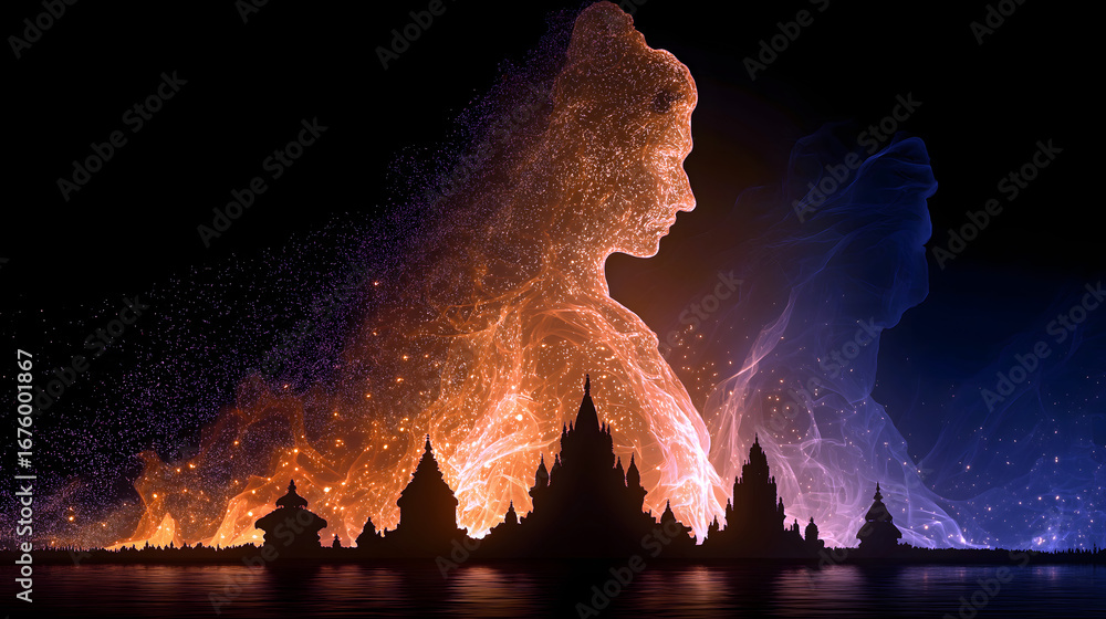 Dravidian Myth・Mahesvara's Dance of Fire | Cosmic Fire Forms Nataraja ...