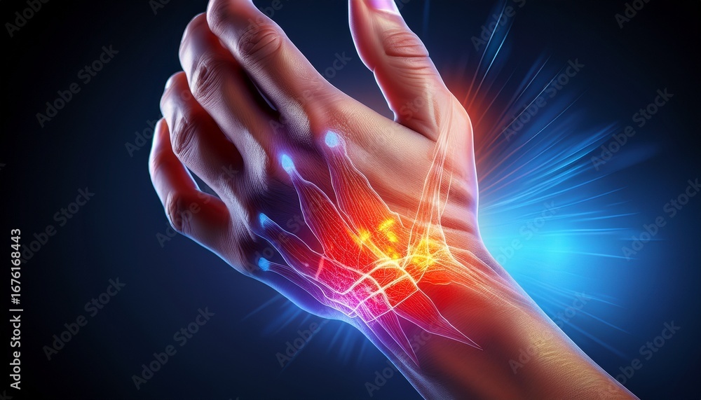 swelling in the wrist from de quervains tenosynovitis causing sharp ...