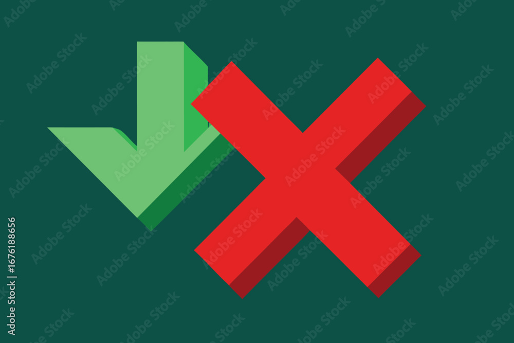 Simple green checkmark graphic for diagrams and charts Stock Vector ...