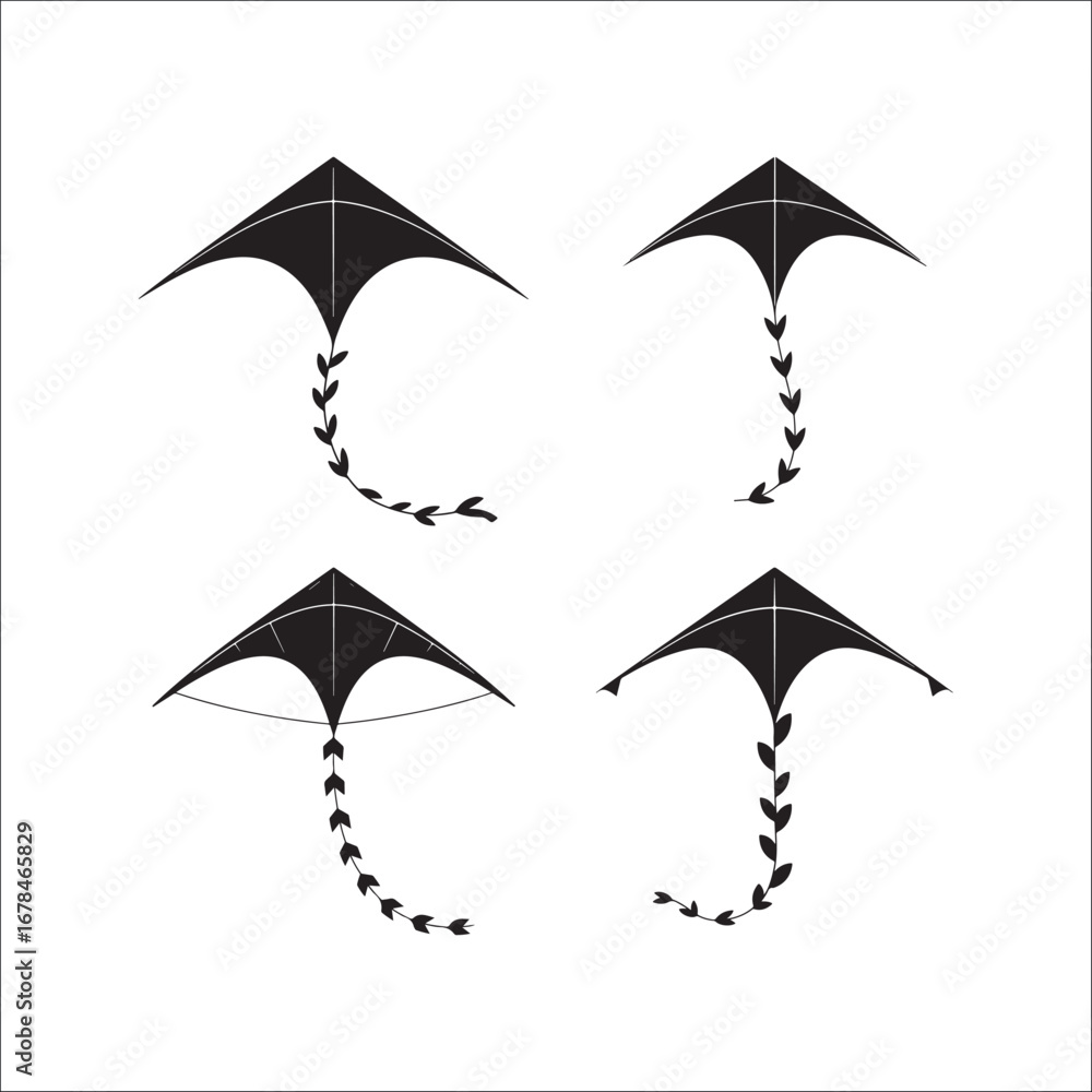 Vector illustration of flying bats with origami graduation caps, a ...