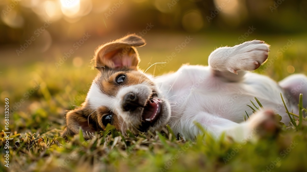 The cute and chubby dog-themed pictures can meet the needs of pet ...