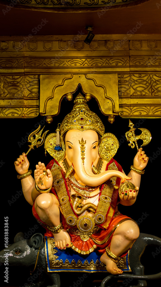 Manache 5 Ganapati Pandal, Pune Maharashtra, Ganesh Chaturthi Festival ...