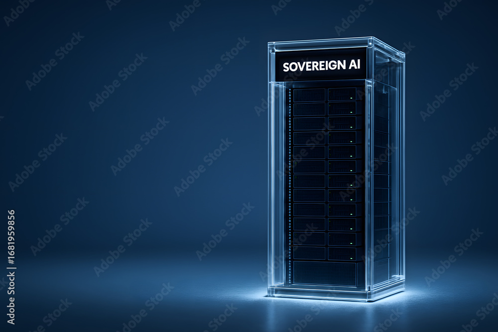Sovereign AI Server Rack with Digital Protection for Autonomous AI ...