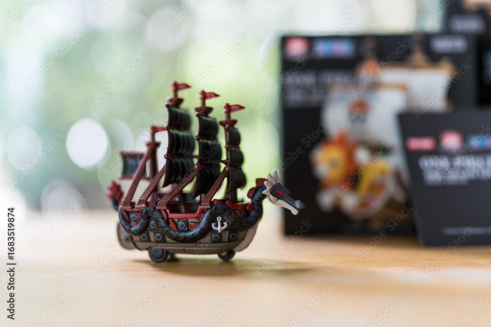 Bangkok, Thailand - September 3, 2025 : Dragon's Ship from One Piece ...