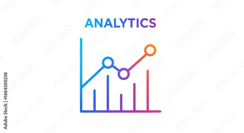 Analytics data analysis chart graph diagram information report business ...