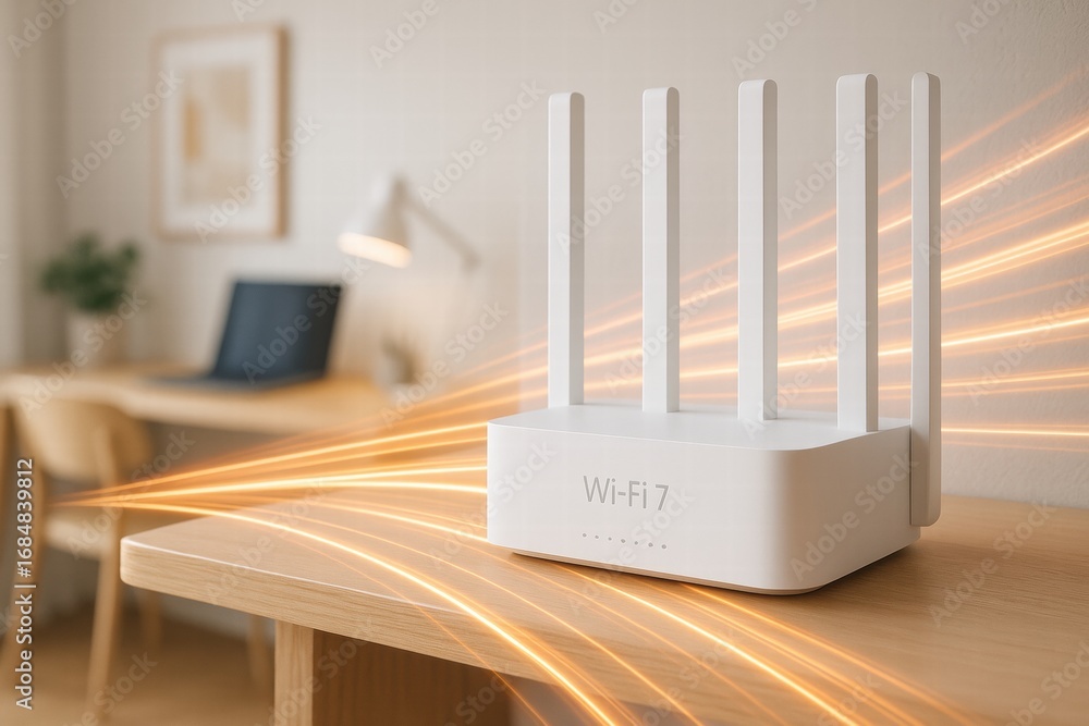Advanced Wi-Fi 7 Router with High-Speed Connectivity and Enhanced ...