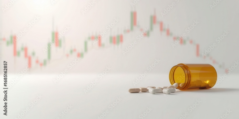 Analyzing pharmaceutical trends with pill bottles stock market ...
