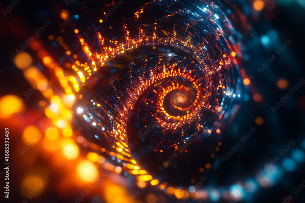 Generative AI Visualization of DNA Helix Highlighting Genetic Mutations ...