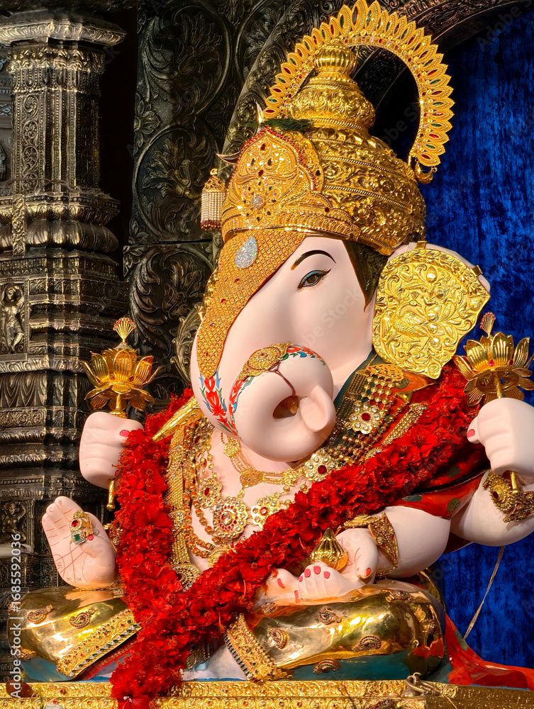 02 September 2025, Pune, Maharashtra, India, Beautiful sculpture of ...