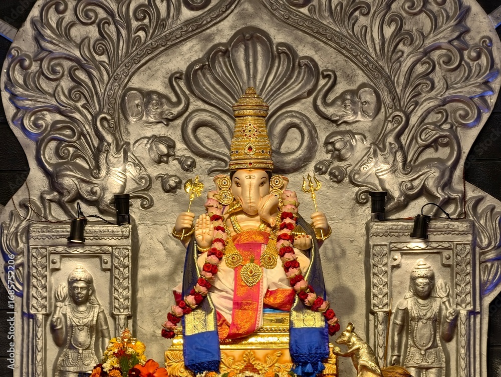 Photo Stock 27 August 2025, Pune, Maharashtra, India, Beautiful ...