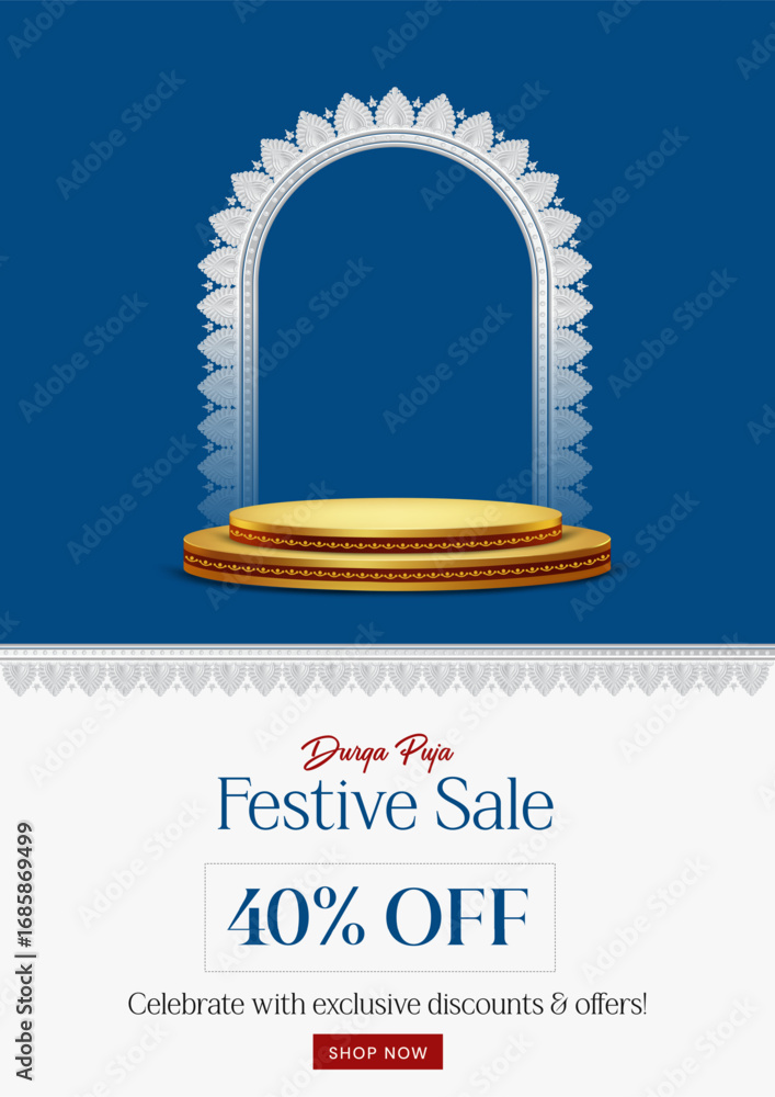 Durga Puja Border Decorations Durga Puja Frame Durga Puja Background ...