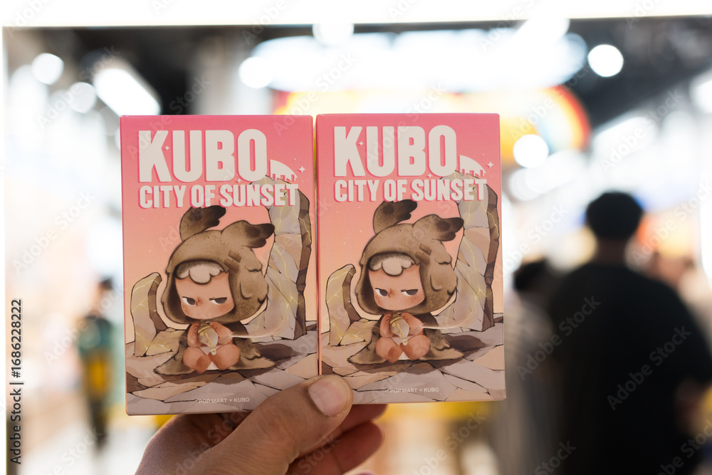 Bangkok, Thailand - September 5, 2025 : Two boxes of KUBO City of ...