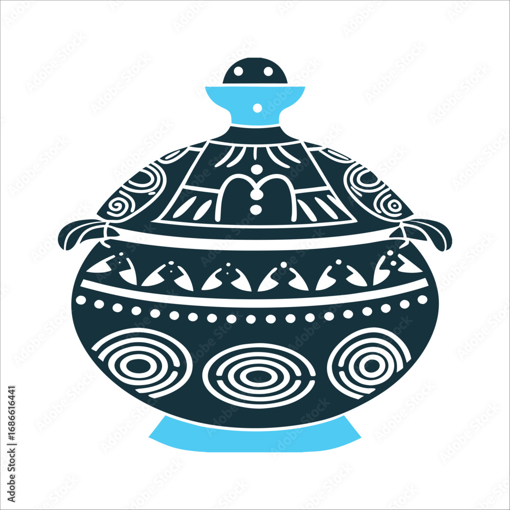 Filipino Anito Spirit Vessel Jar Illustration A spirit vessel jar or ...