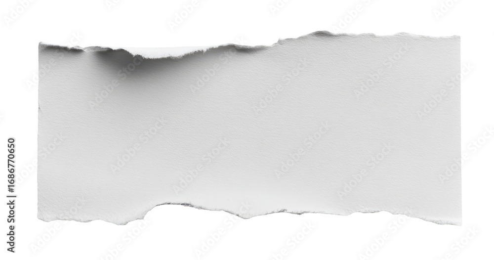 Torn rectangular white paper (1) Stock Illustration | Adobe Stock