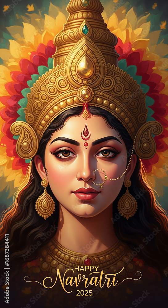 Navratri 2025 series, poster for Navratri 2025 celebrations, wishes ...