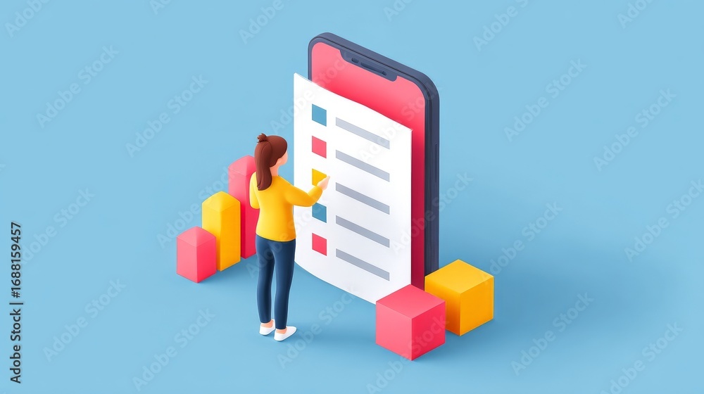 Smart Student Budgeting Tips for Saving Money, A person interacts with a mobile app displaying a ...