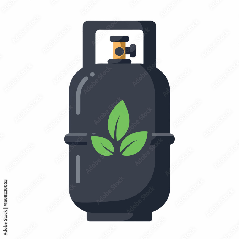 Renewable bio fuel in a portable gas cylinder canister for eco-friendly ...