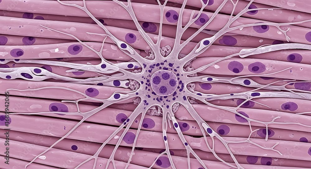 Illustration Stock Interstitial Cells of Cajal in Gastrointestinal ...